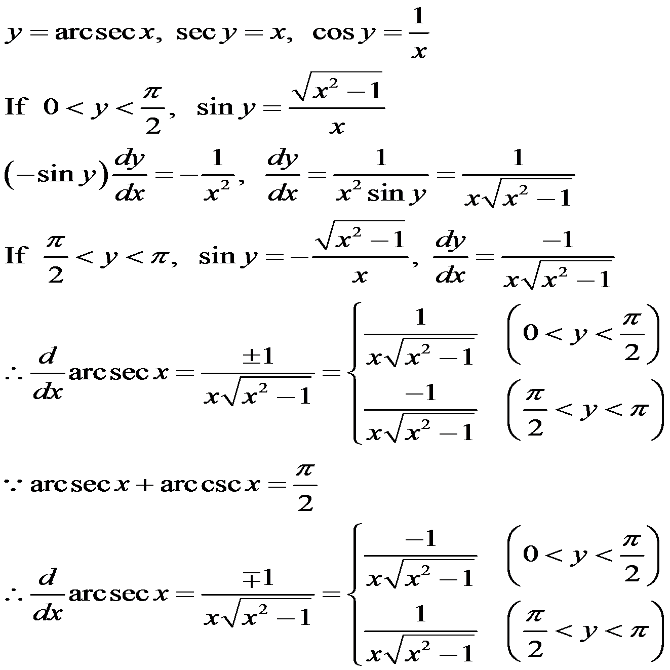 反正割函数_360百科
