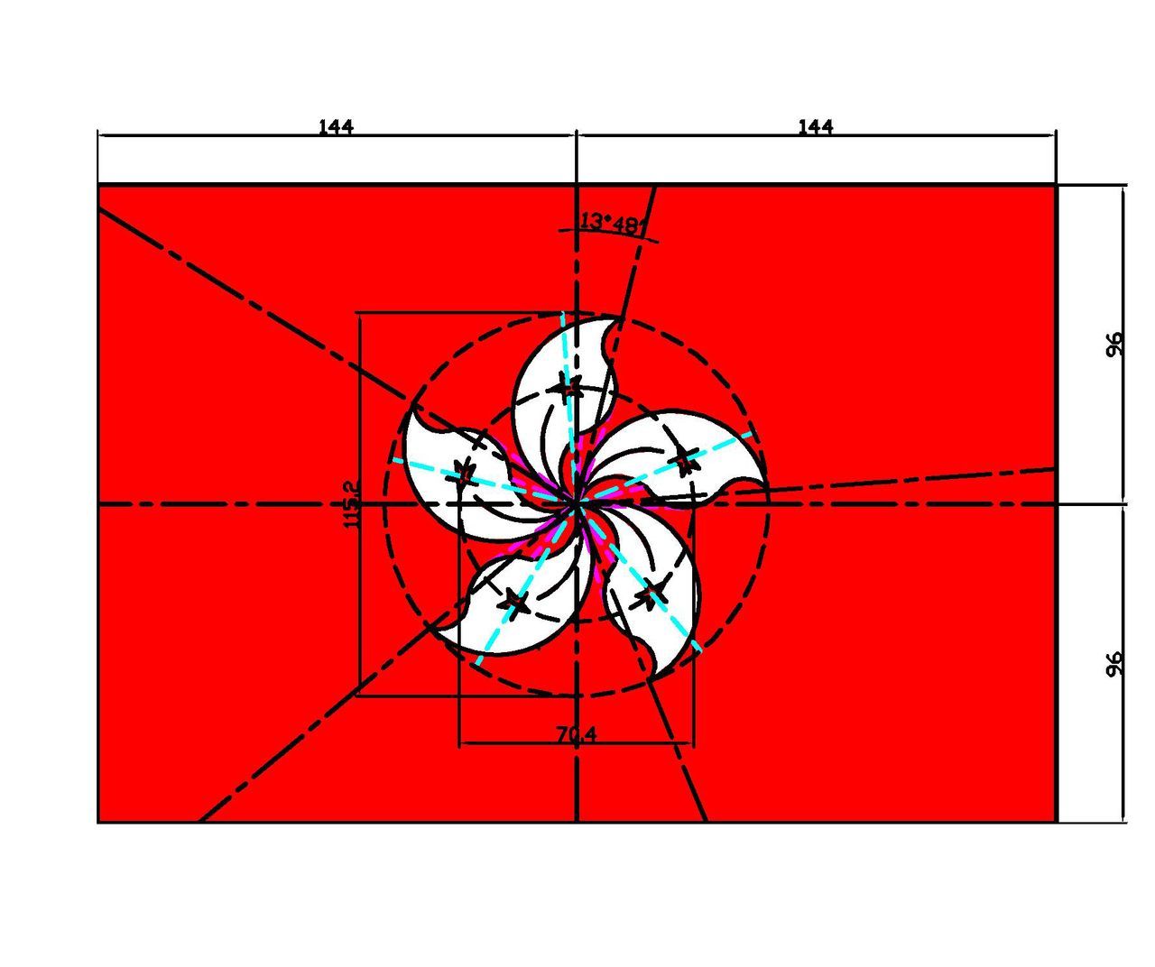 香港特别行政区区旗_360百科