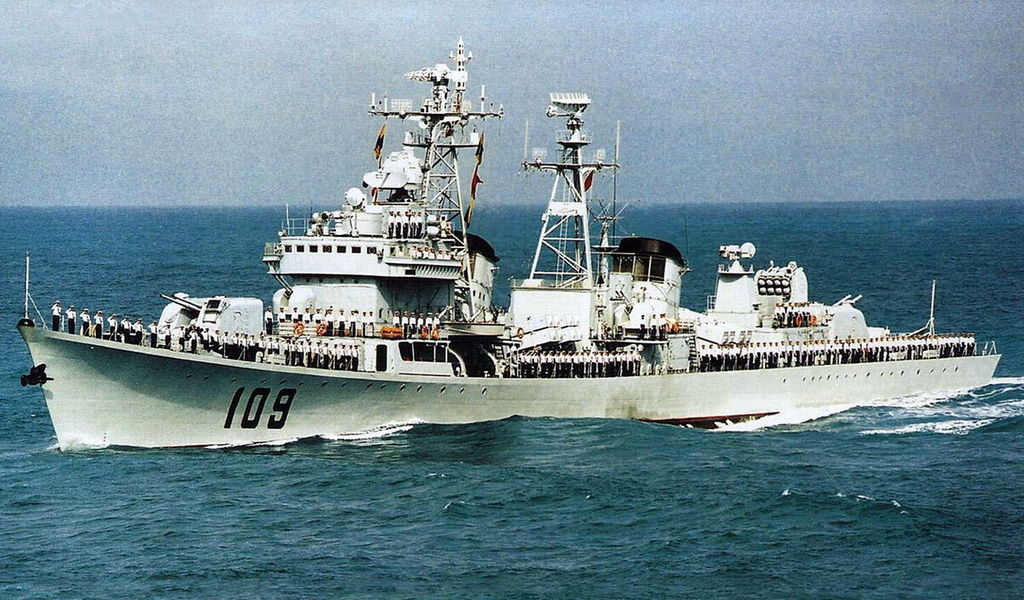 051型导弹驱逐舰_360百科